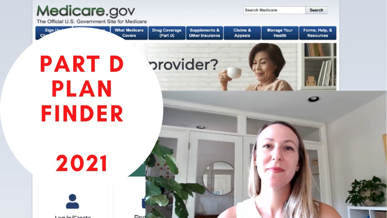 Find a Part D Plan (2021 Medicare Plan Finder Update) - YouTube