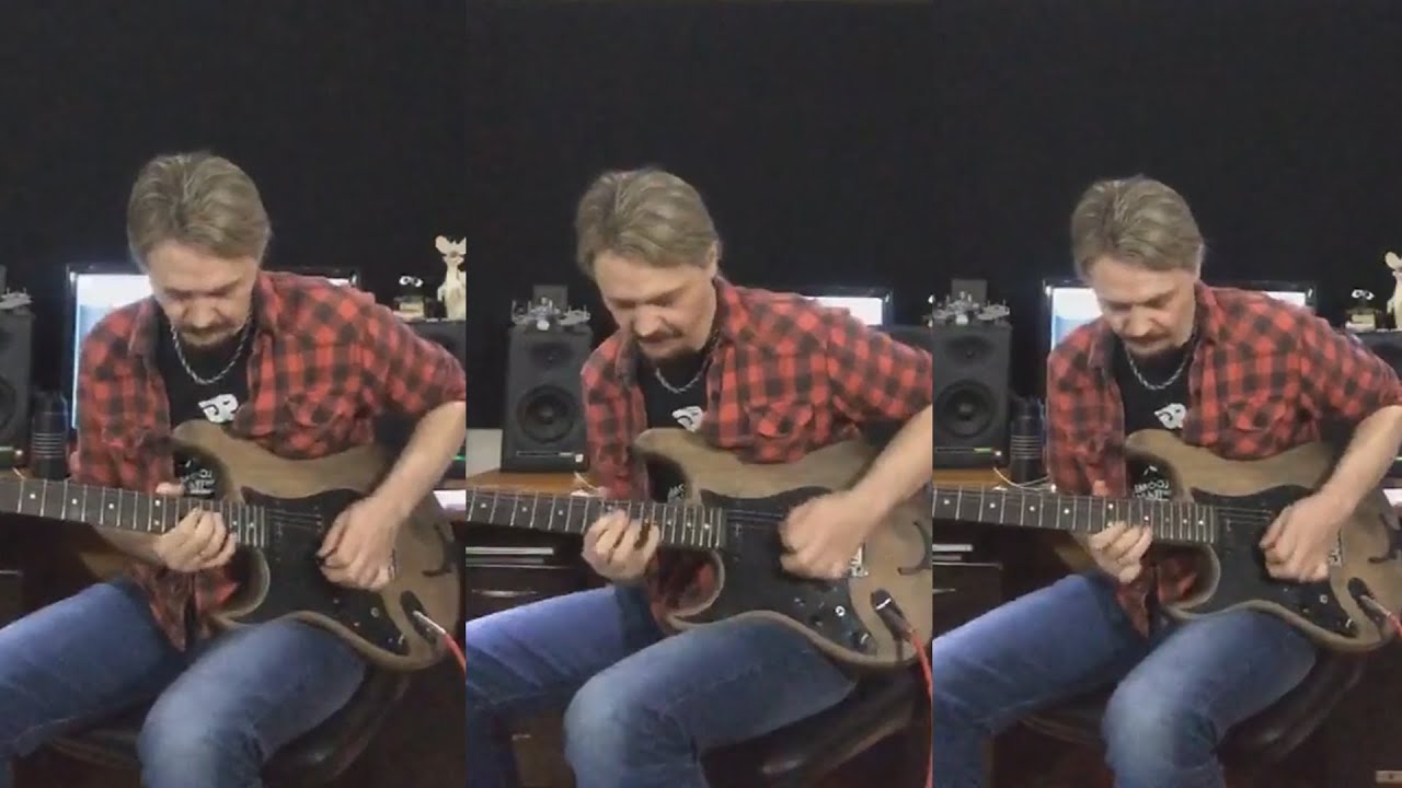 Juninho Afram toca solo de guitarra da música "Faça Valer" em Live no ...