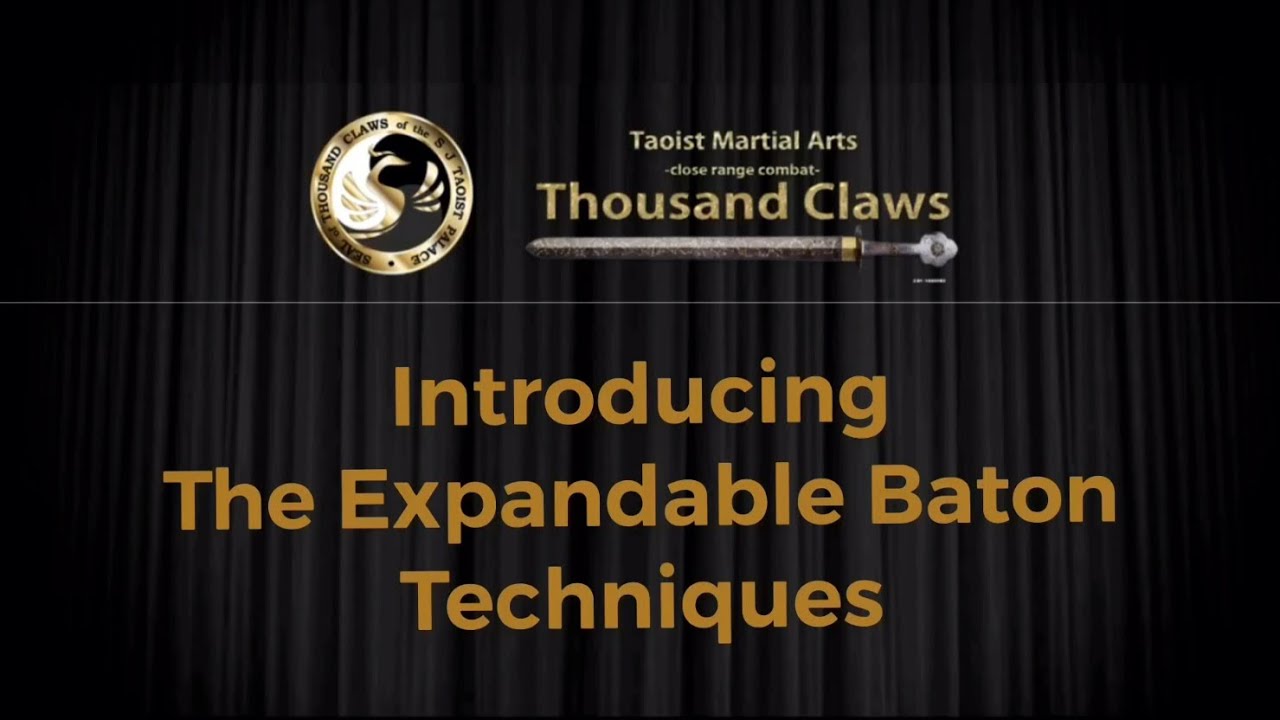 Introducing The Expandable Baton Techniques [Thousand Claws] - YouTube