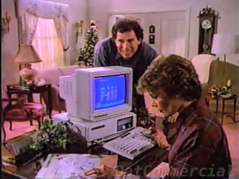 Tandy 1000 Radio Shack Commercial (1984) Computer Christmas - YouTube