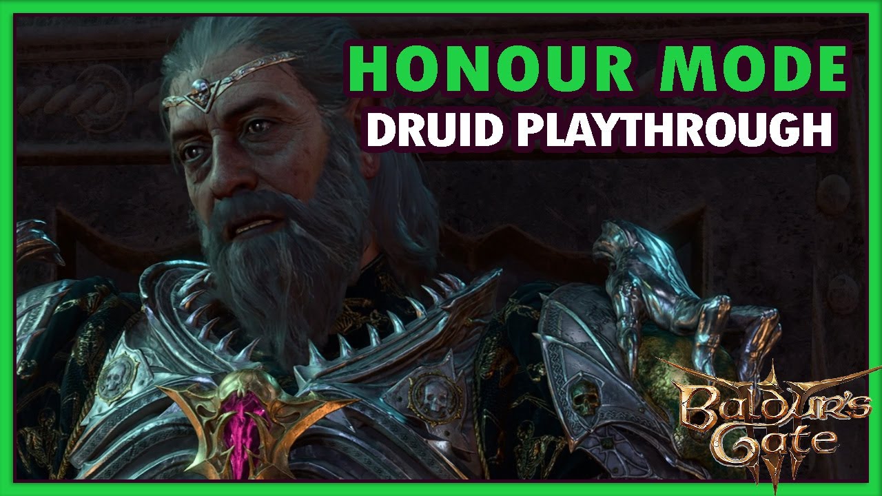 Baldurs Gate 3 Honour Mode Druid Playthrough Act 2 Part 11
