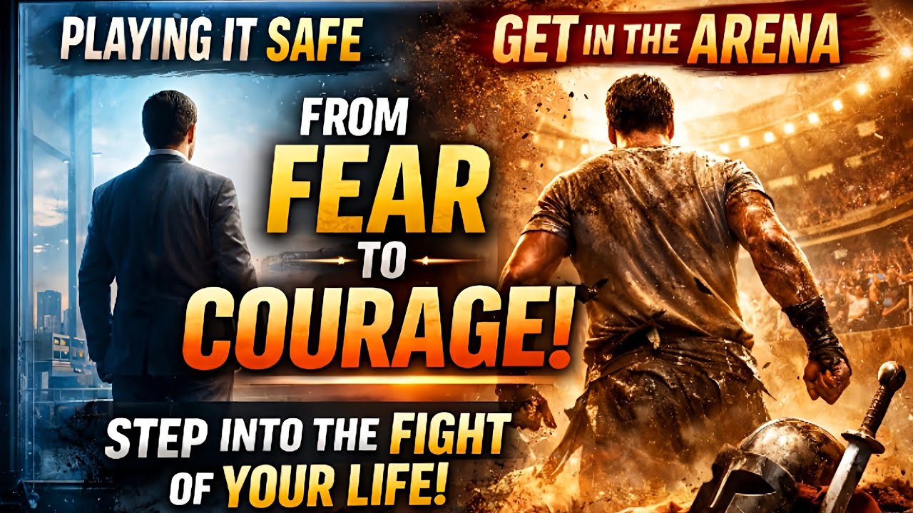 GET IN THE ARENA | This Speech Will Change How You See Fear & Failure ...