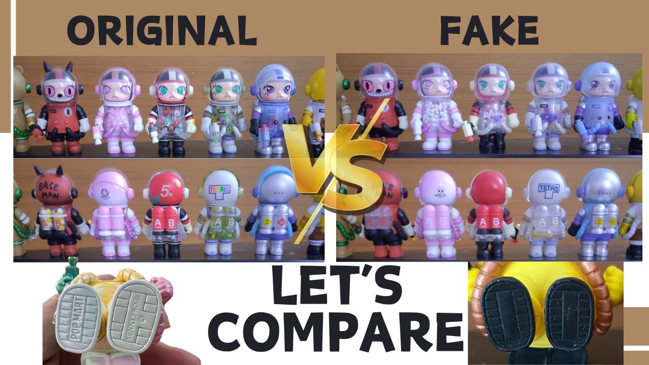 闇にせまる※※ COMPARE ORIGINAL TO FAKE 【SPACE MOLLY 100%】 驚愕！本物とフェイクをくらべてみた ...