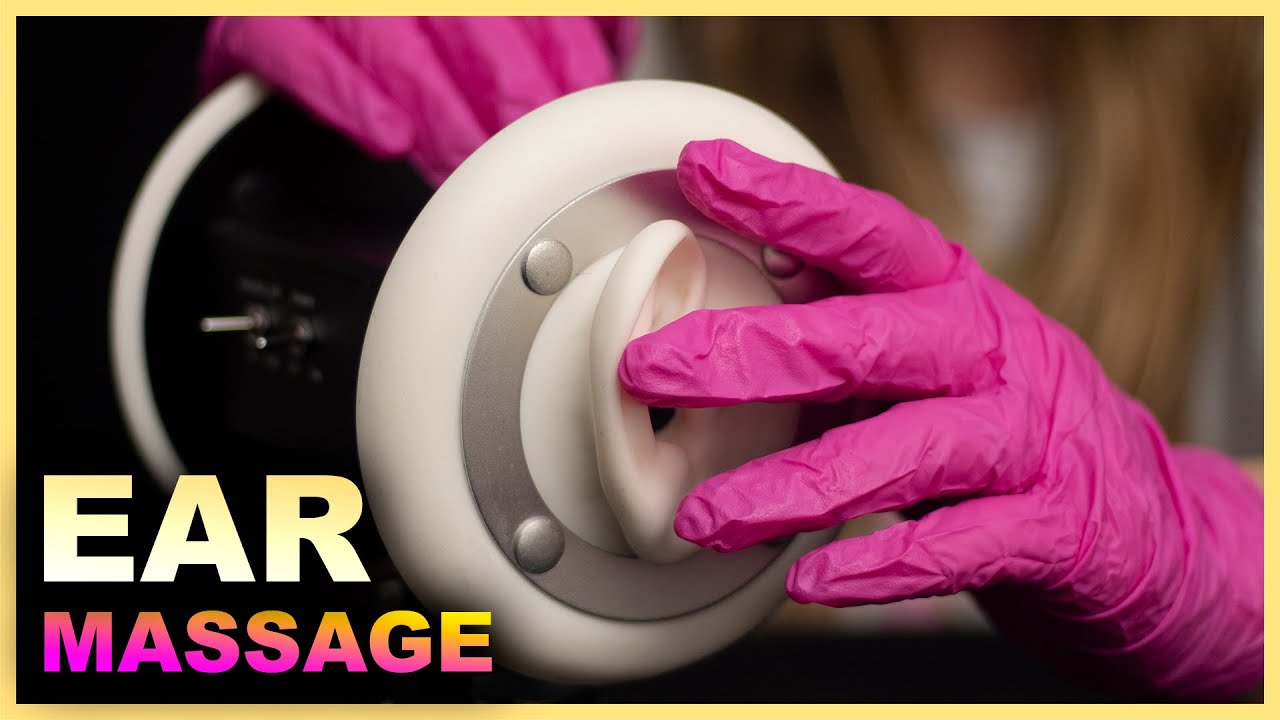 Asmr Latex Gloves Ear Massage No Talking Youtube