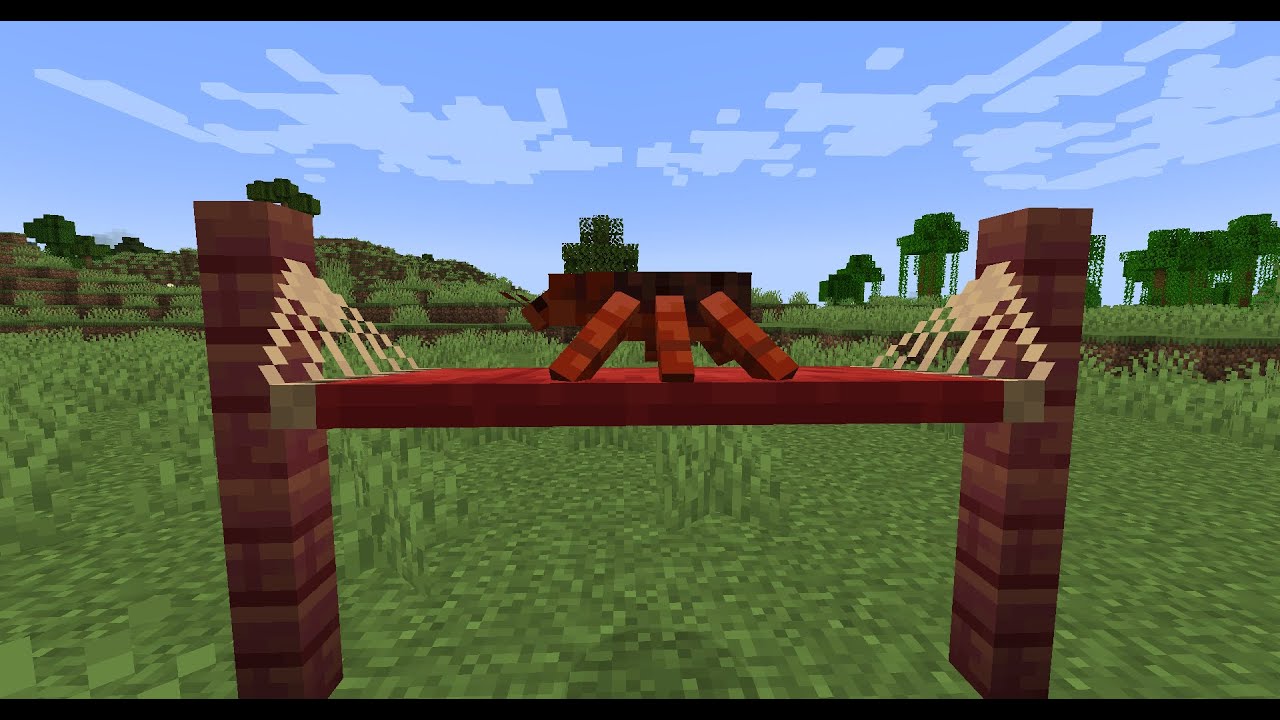 Hängematten und Bettwanzen! - Minecraft Sleep Tight Mod 1.19.4 Fabric - YouTube
