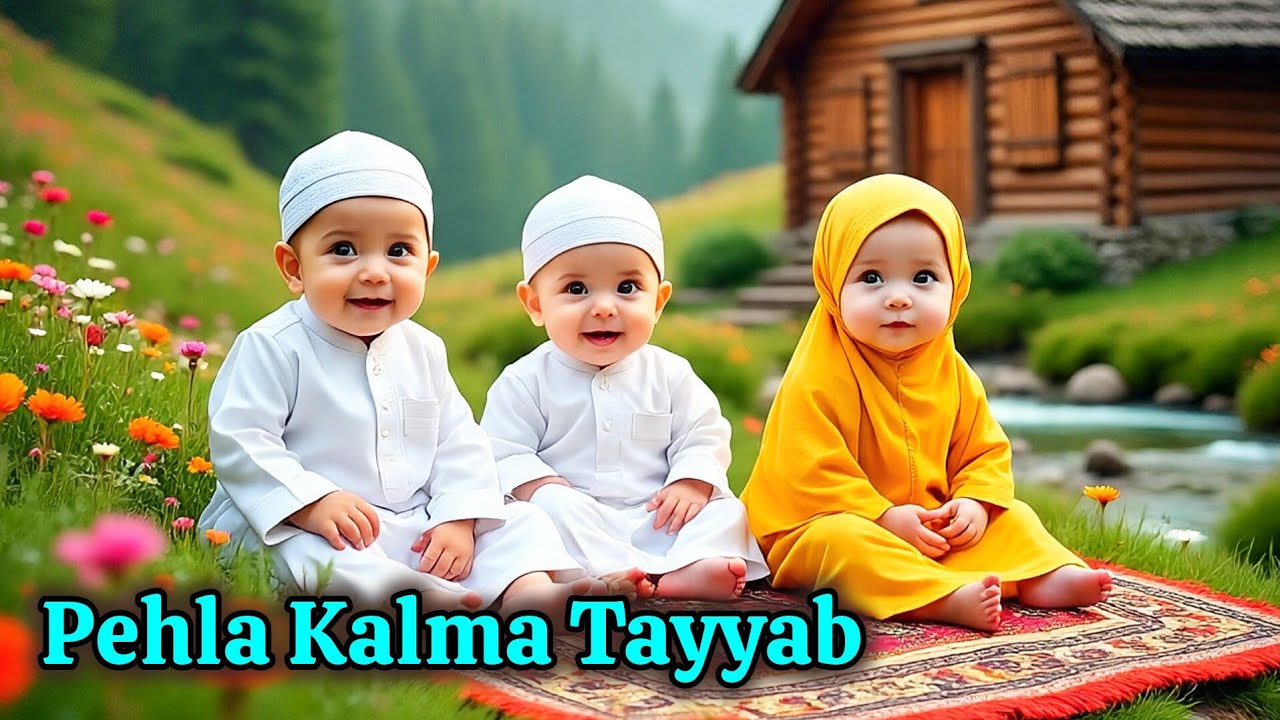 Pehla Kalma Tayyab | Pehla Kalma For Kids | 1st Kalma | Kalma Tyaba ...