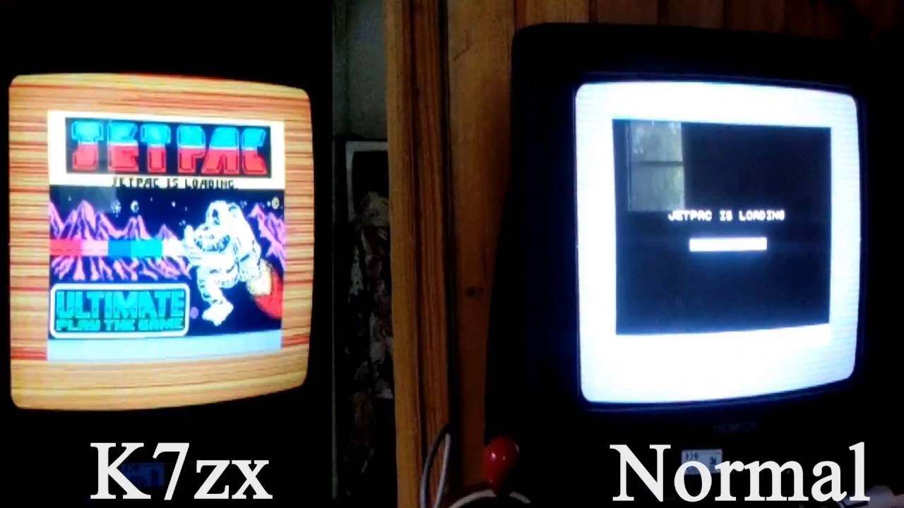 ZX Spectrum - K7zx Turbo Loading - YouTube