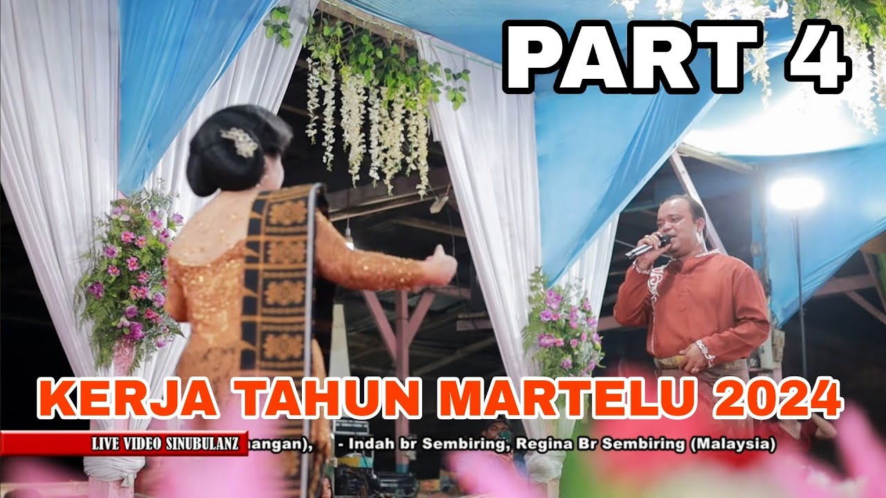 PART 4 KERJA TAHUN TERBARU 2024 DESA MARTELU | BINTANG TAMU & ADU ...