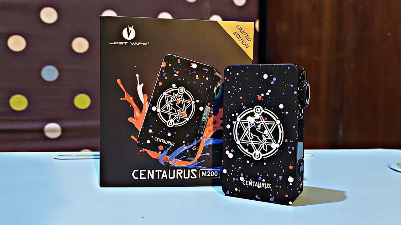 Mod Penutup Akhir Tahun 2022.. Lost Vape Centaurus M200 Limited Edition ...