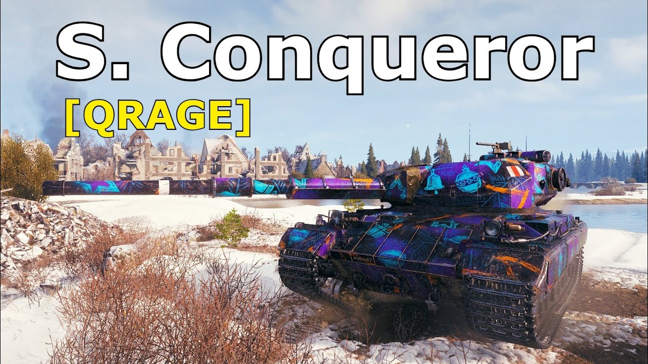 World of Tanks Super Conqueror - 5 Kills 10K Damage - YouTube