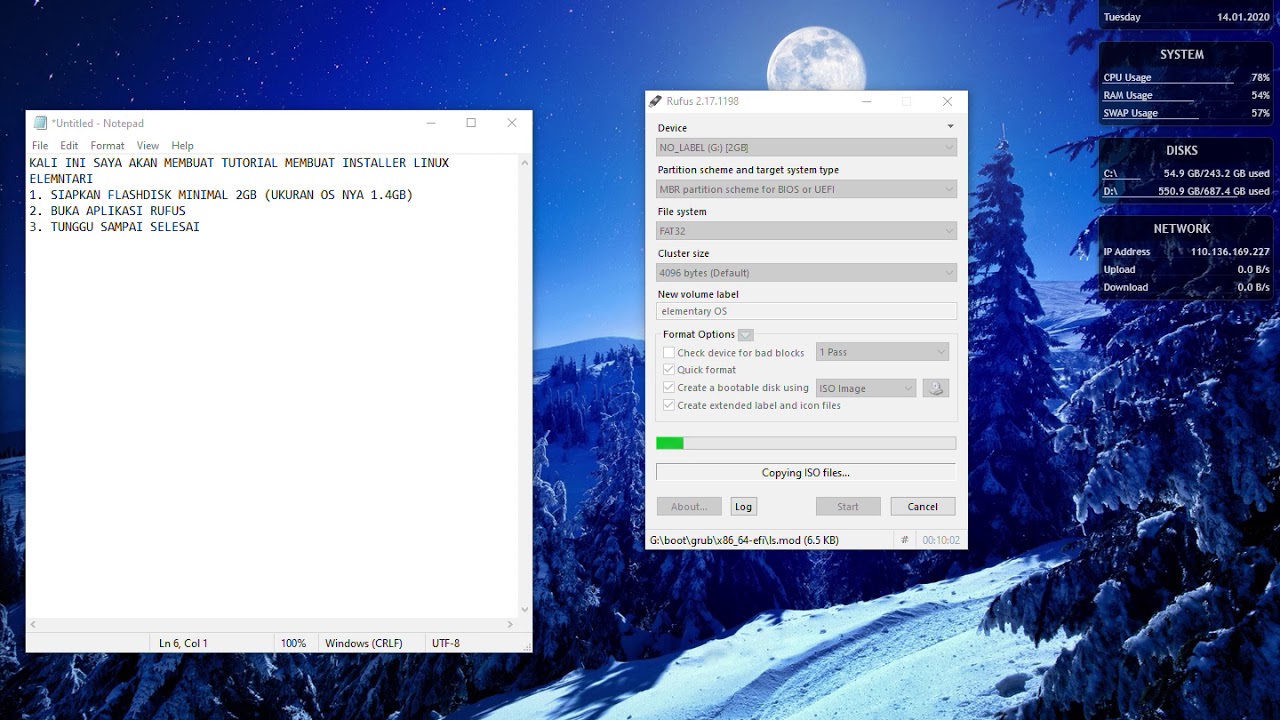 TUTORIAL MEMBUAT INSTALLER LINUX - YouTube