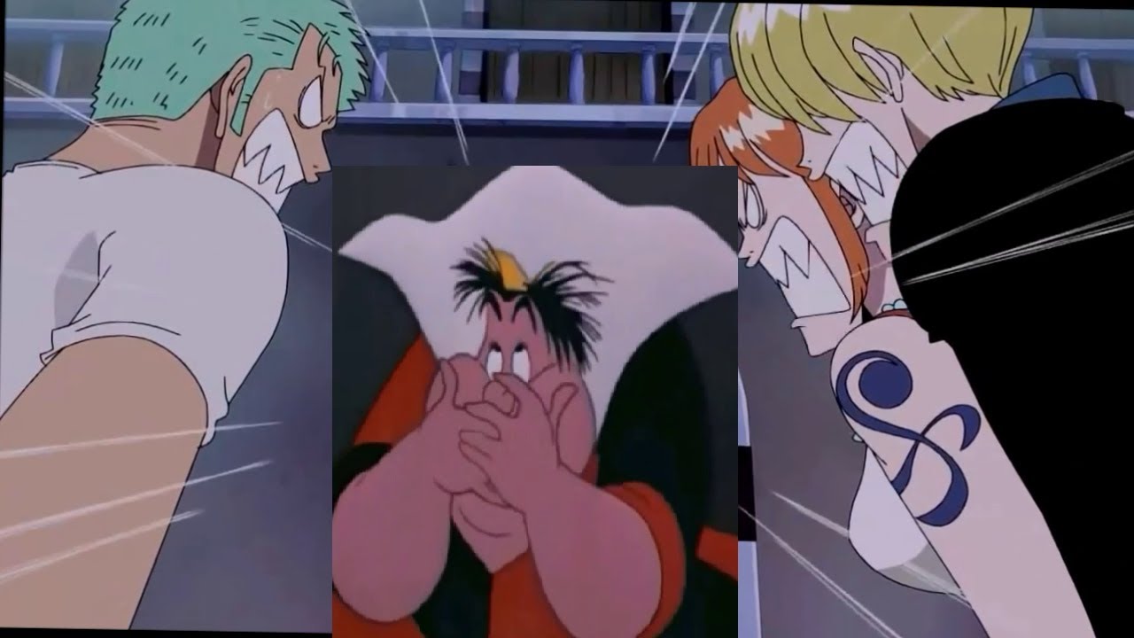 Nami, Sanji and Zoro Yell at the Queen of Hearts - YouTube