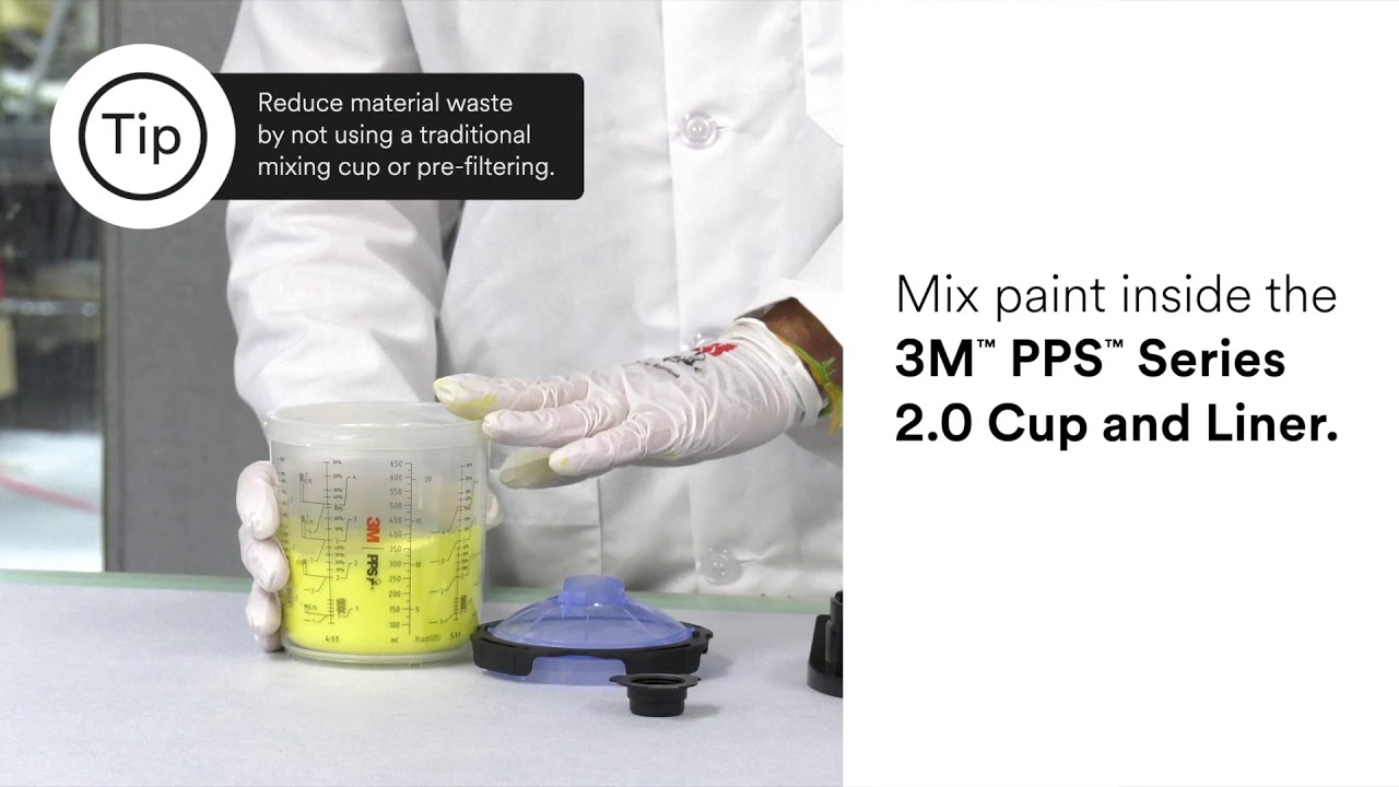 3M™ PPS™ Series 2.0 Spray Cup System - How to setup - YouTube