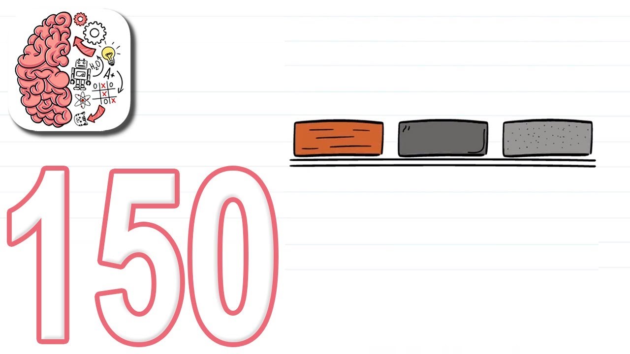 Brain Test Level 150 Walkthrough - YouTube