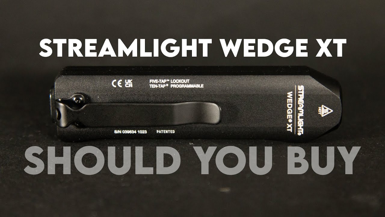 Streamlight Wedge XT | EDC Flashlight Review - YouTube