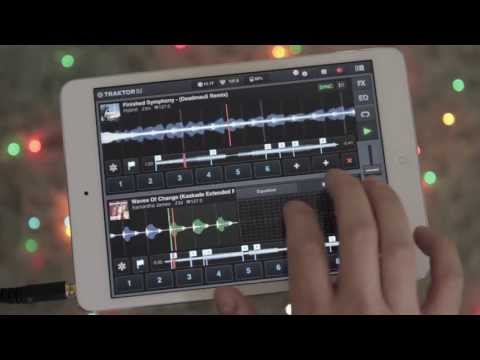 Traktor DJ app vs iPad mini (Mashup)