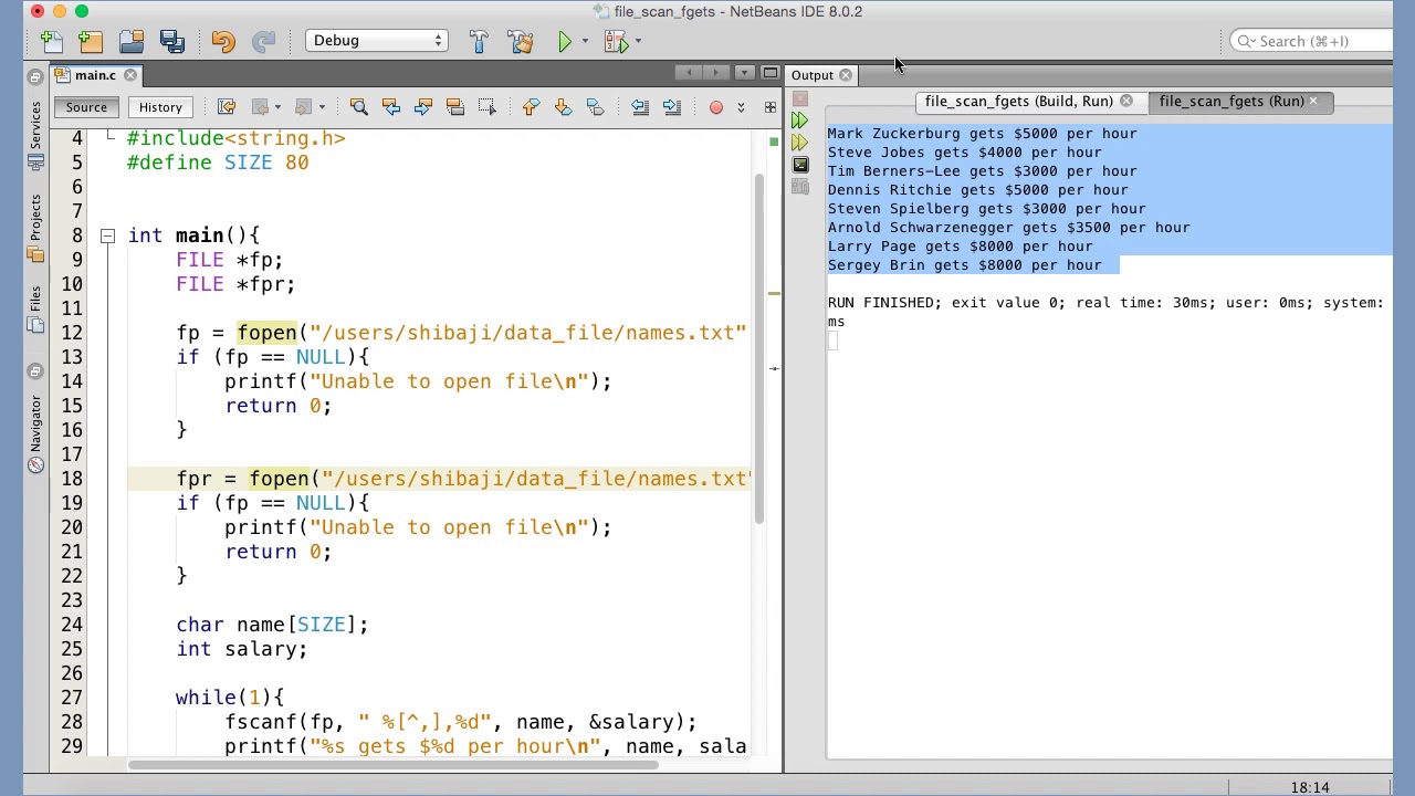 111 Writing Formatted Data Into Text File Using Fprintf Function Youtube 9470