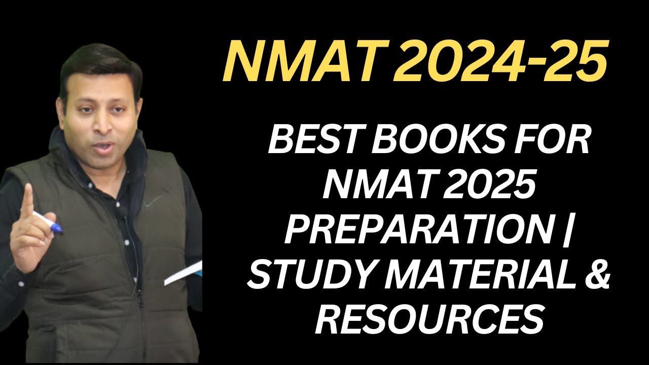 Best Books for NMAT 2025 Preparation | Study Material & Resources - YouTube