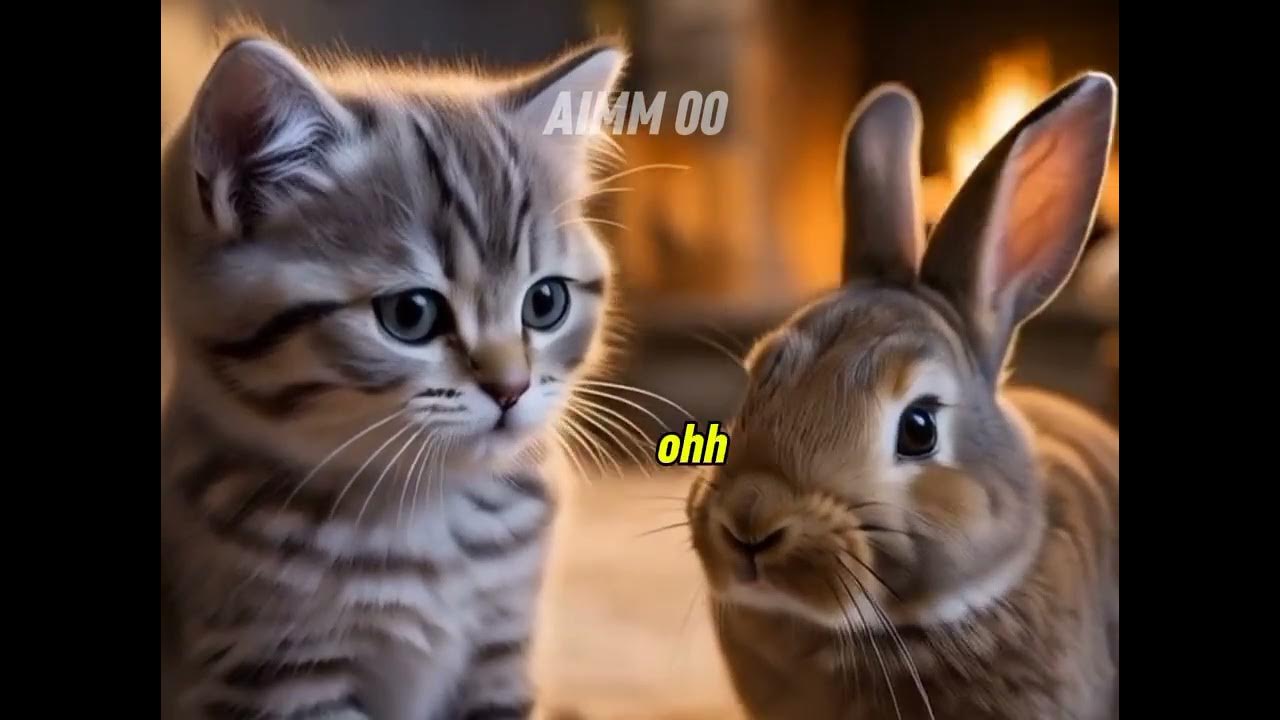 Kucing dan kelinci - YouTube