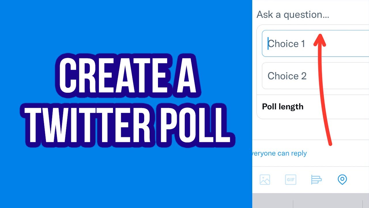 How to Create a Twitter Poll - YouTube