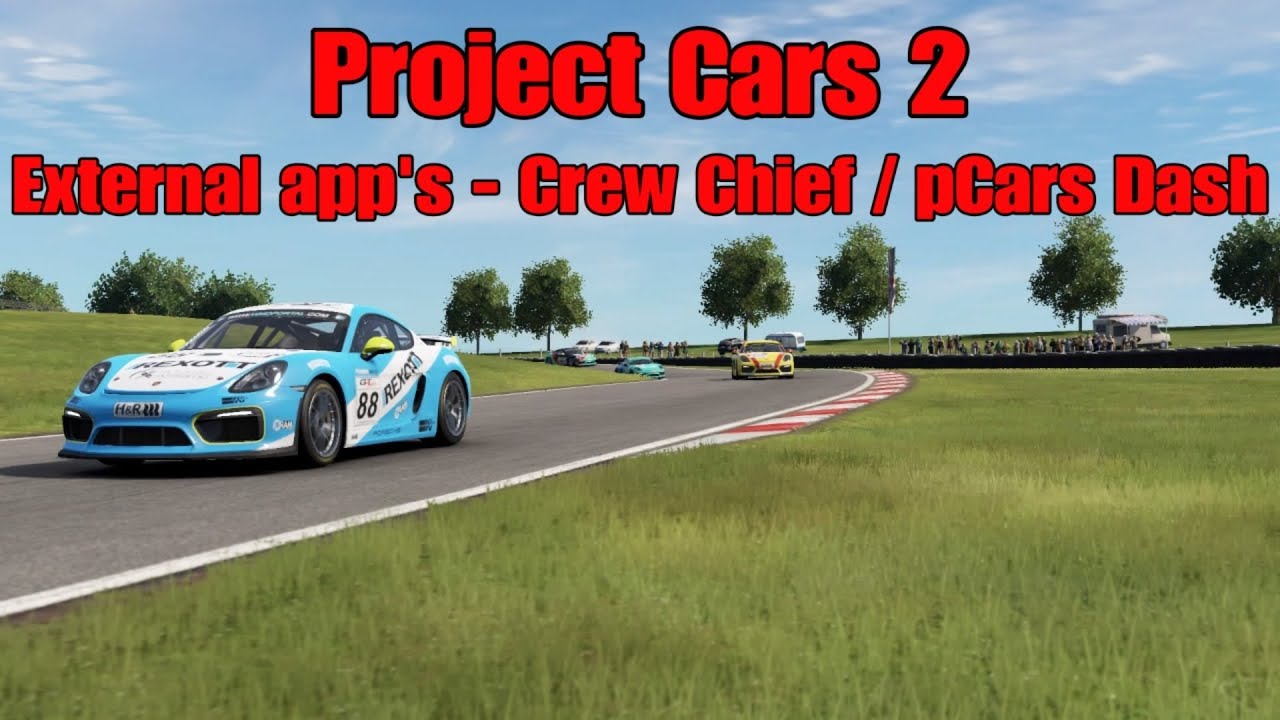 Project CARS 2 Settings for pCars Dash / Crew Chief - YouTube