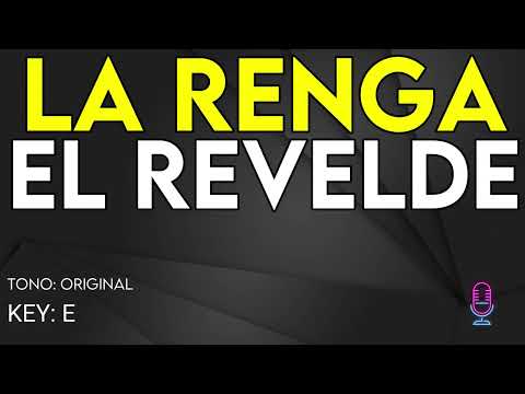 La Renga - El revelde - Karaoke Instrumental