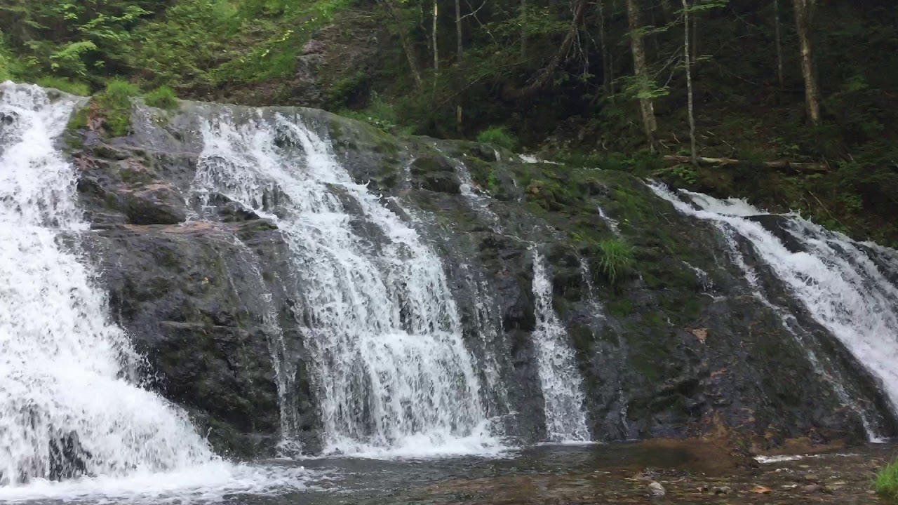 Beautiful Waterfall in Cape Breton called Egypt Falls. My hike video # ...