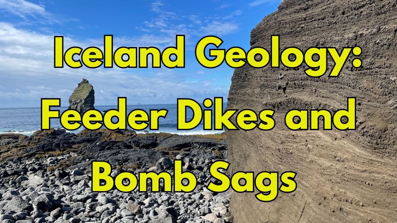 Learn More About Iceland's Geology: Feeder Dikes and Bomb Sags - YouTube