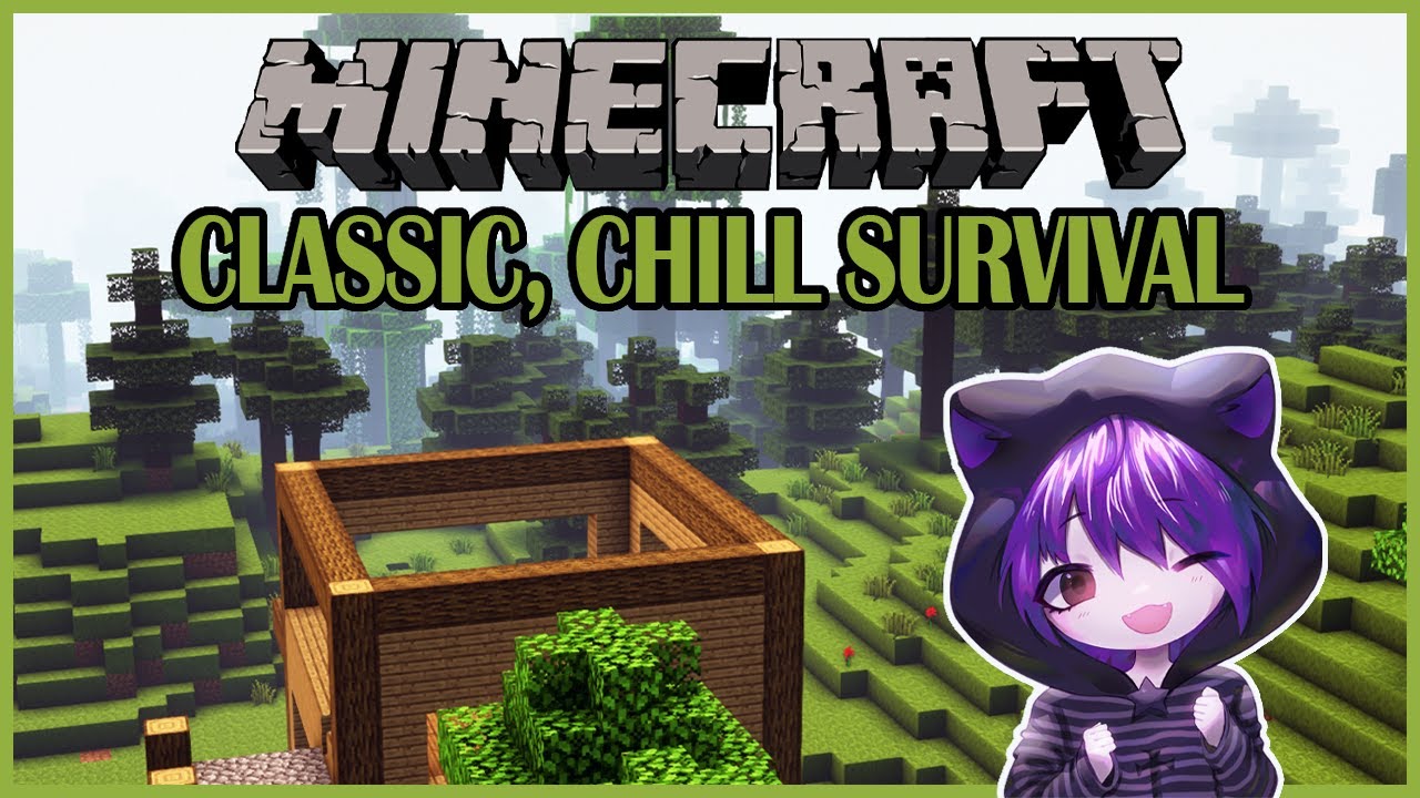 chill minecraft survival to play in the background - YouTube