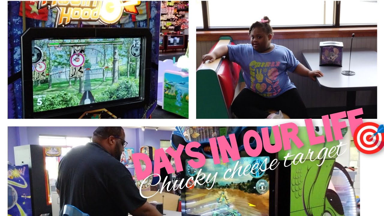 CHUCKY CHEESE /TARGET RUN - YouTube