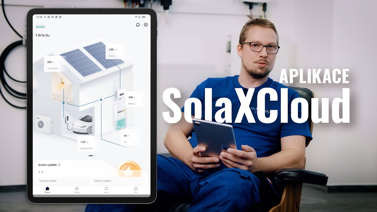 JAK OVLÁDAT APLIKACI SOLAX CLOUD? - YouTube