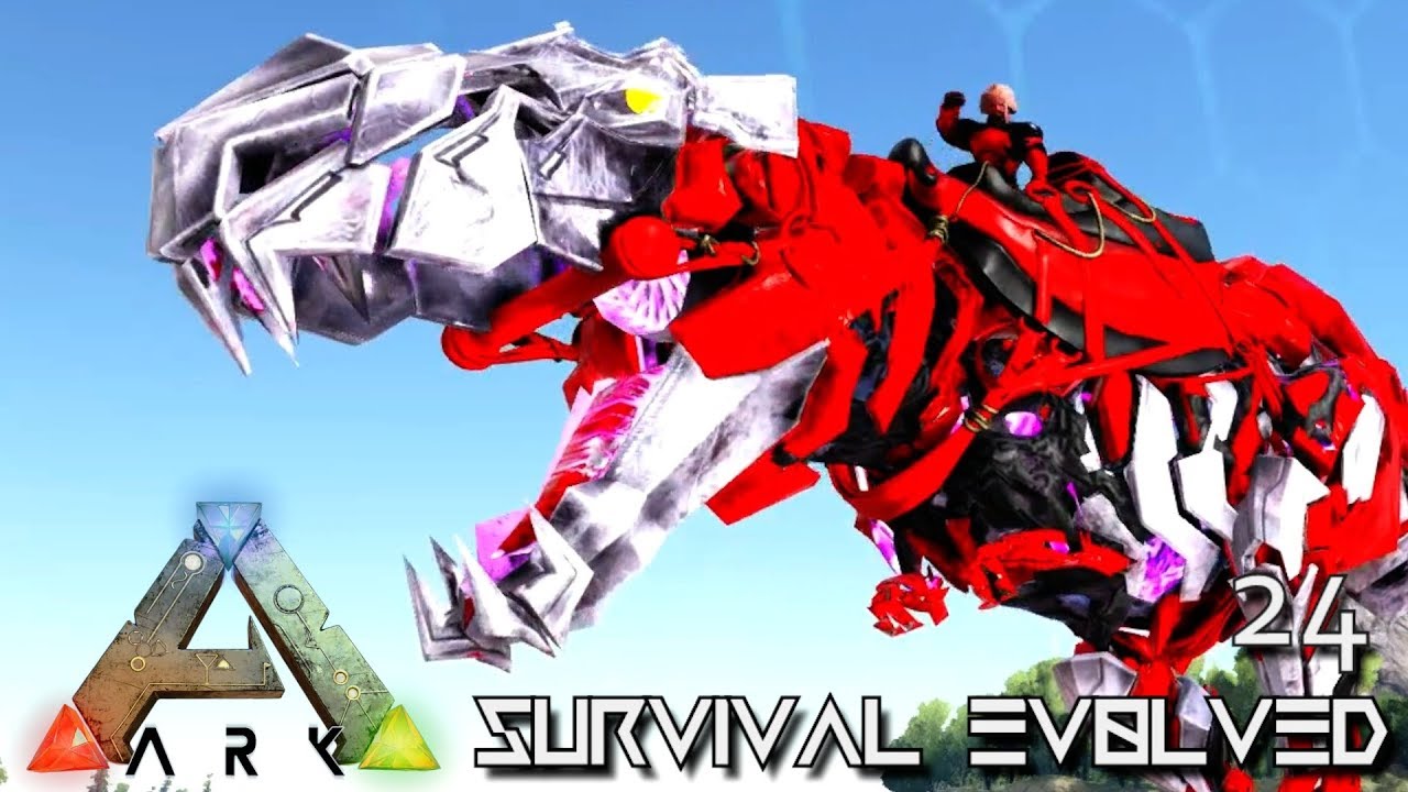 ARK: SURVIVAL EVOLVED - CORRUPTED TEK ZOMBIE REX !!! | PUGNACIA DINOS ...