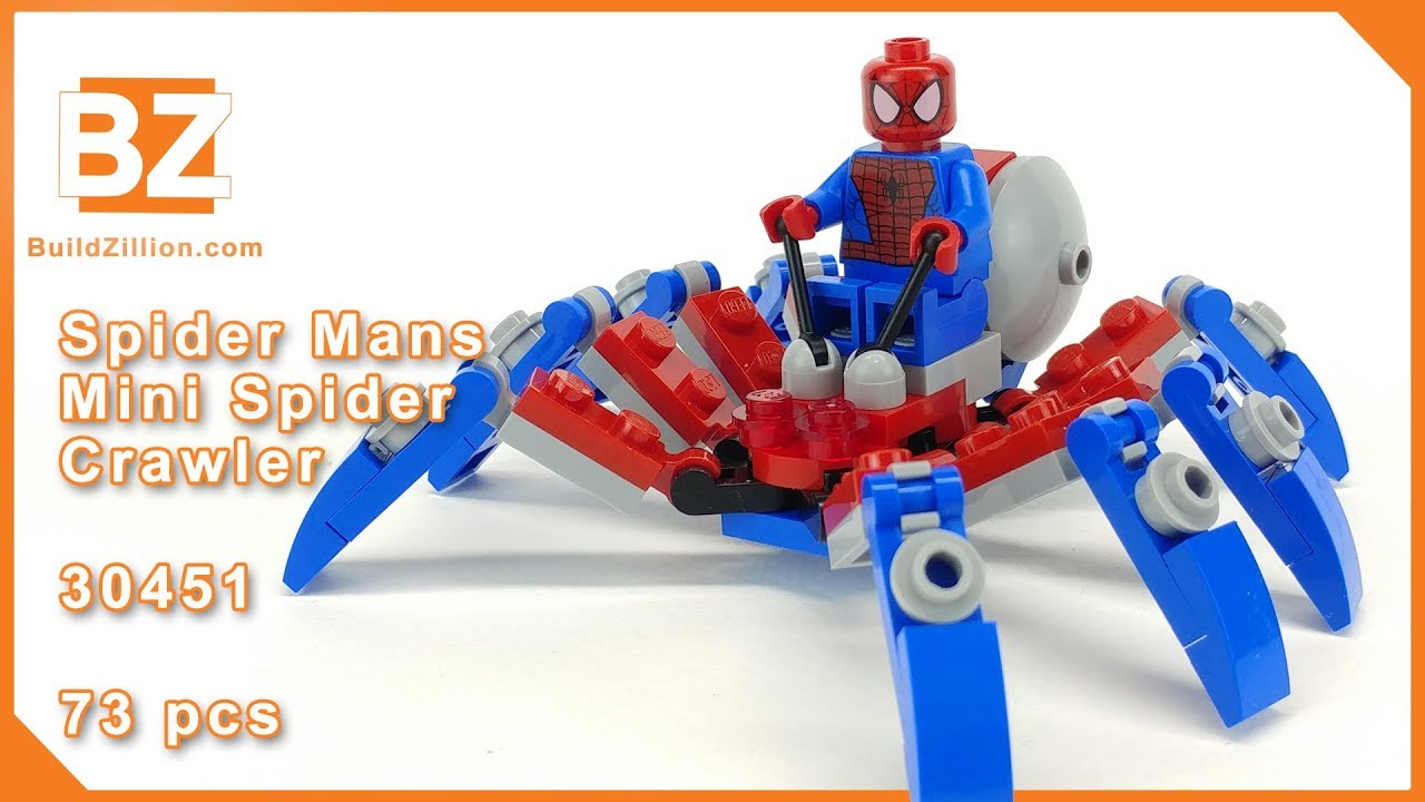 LEGO Spider-Mans Builds Mini Spider Crawler - LEGO Mavel - YouTube