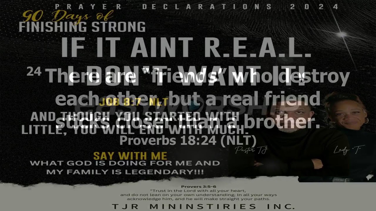 90 Days of Finishing Strong with Pastor T.J. - Day #16 - YouTube