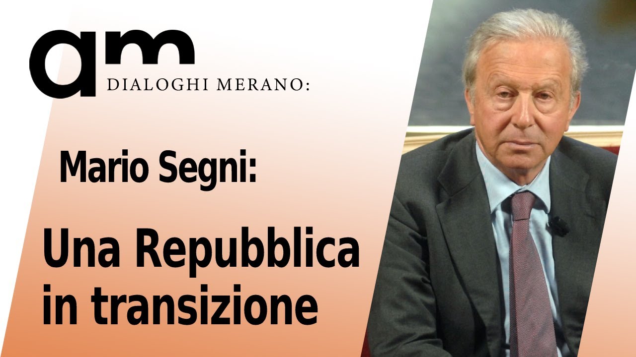 L'evoluzione della Repubblica Italiana vista dall'interno | Mario Segni ...