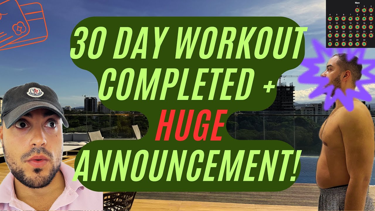 Not Missing a Day: November Workout Rings Closed! Huge Announcement ...