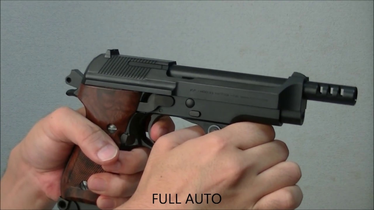 KSC M93R II 07HK - YouTube