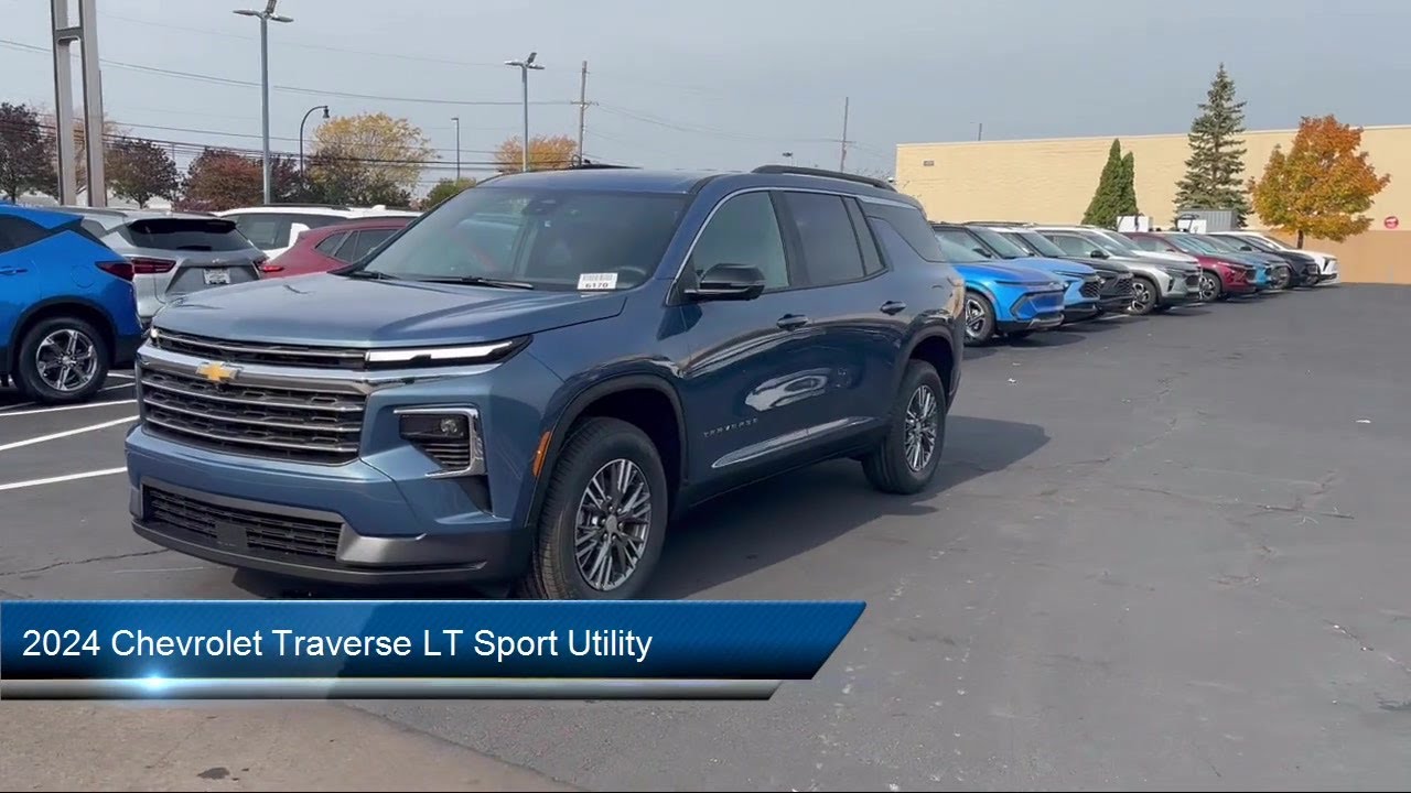 2024 Chevrolet Traverse LT Sport Utility Woodhaven Trenton Wyandotte ...