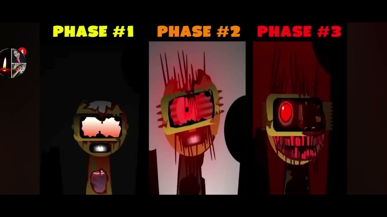 phase #1 phase #2 phase 3 all characters in sprunki channel😊☺️#november ...