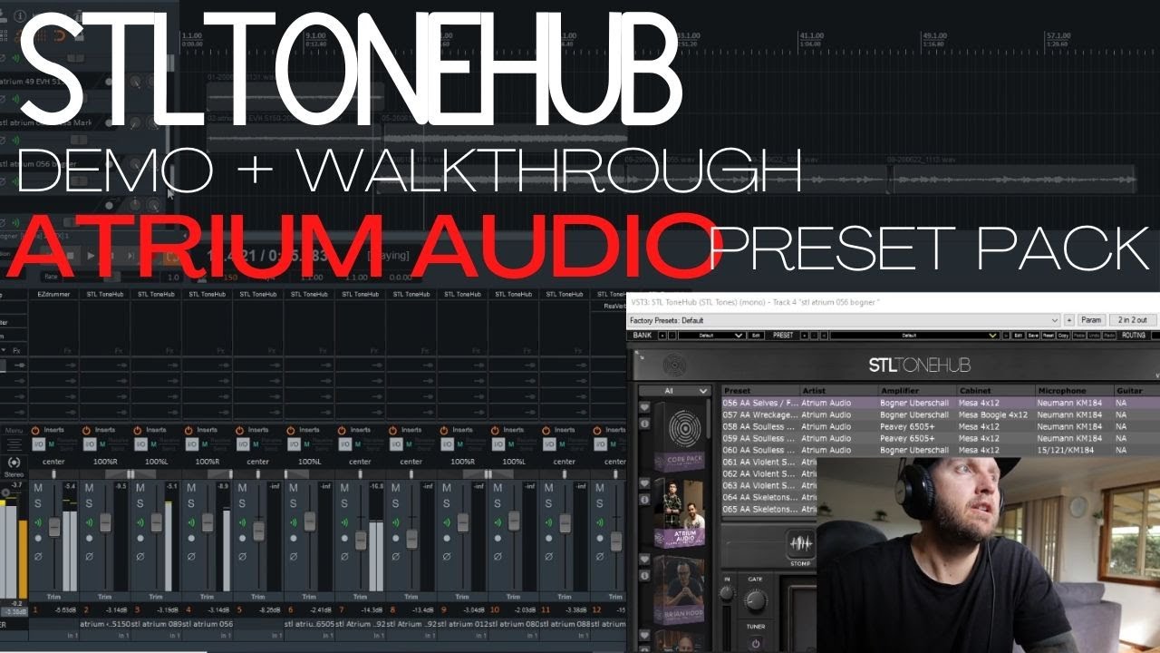STL TONEHUB | ATRIUM AUDIO PRESET PACK DEMO + walkthrough - YouTube