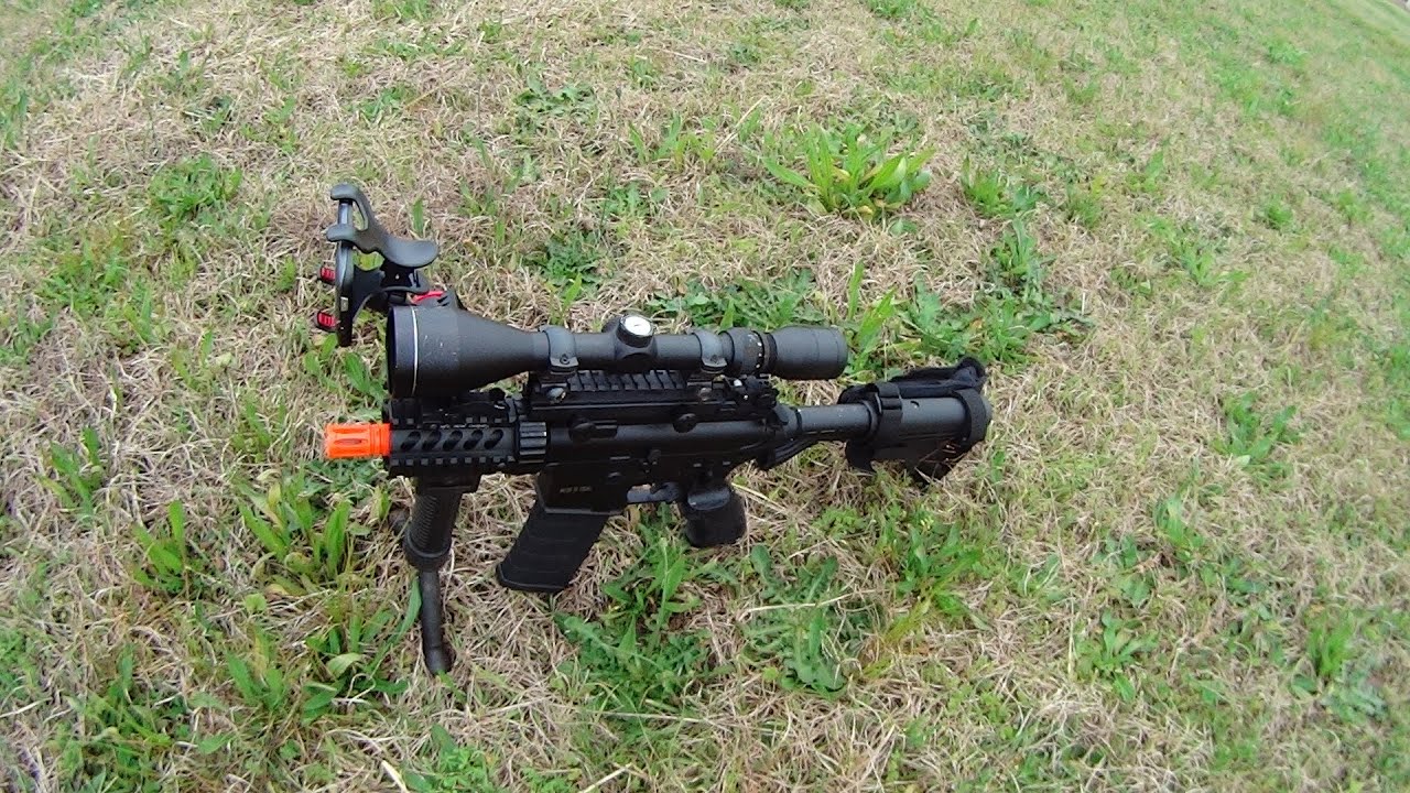 GE CQB M4 / Short Barrel / Shooting .43's / Trimmed Video - YouTube