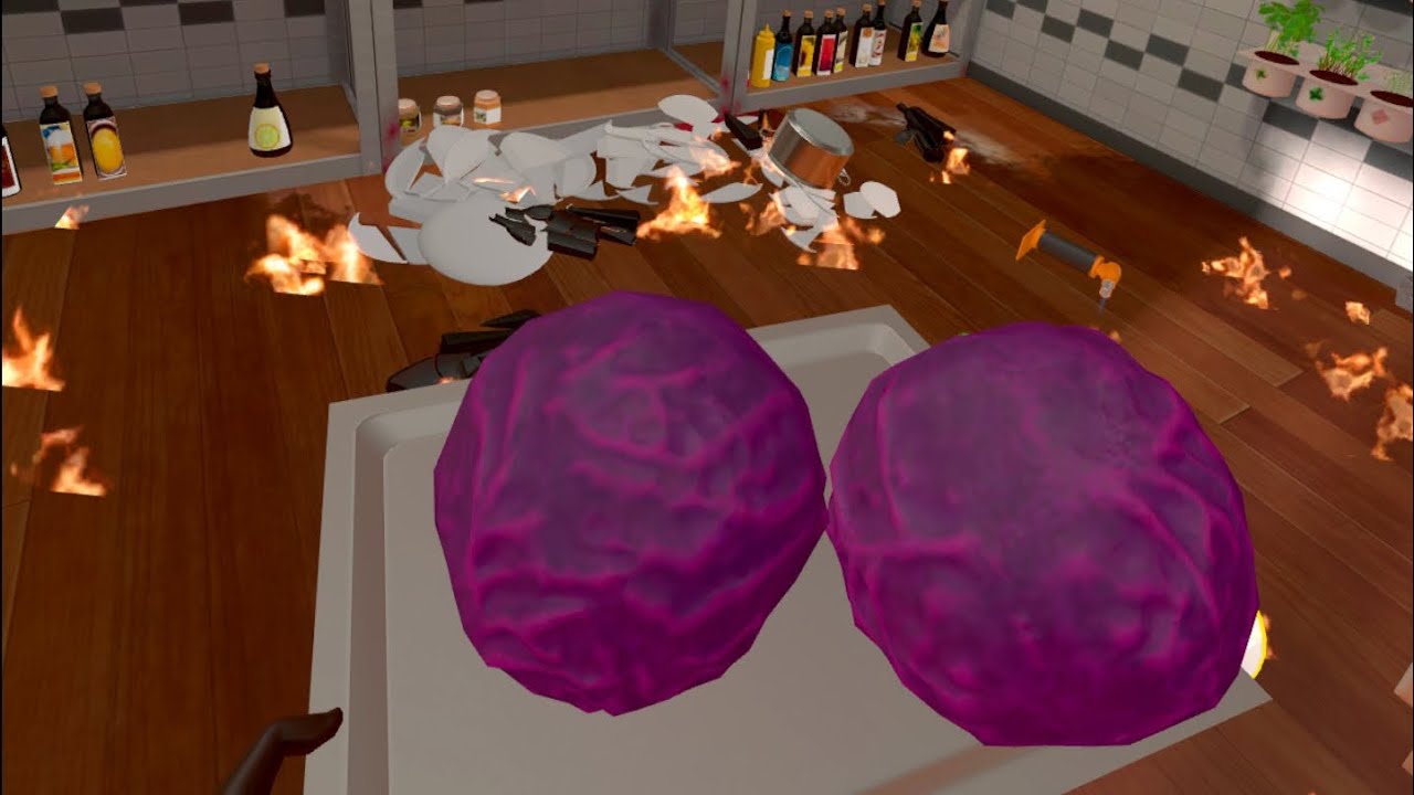 Becoming a chef who serves only good food (cooking sim vr) - YouTube