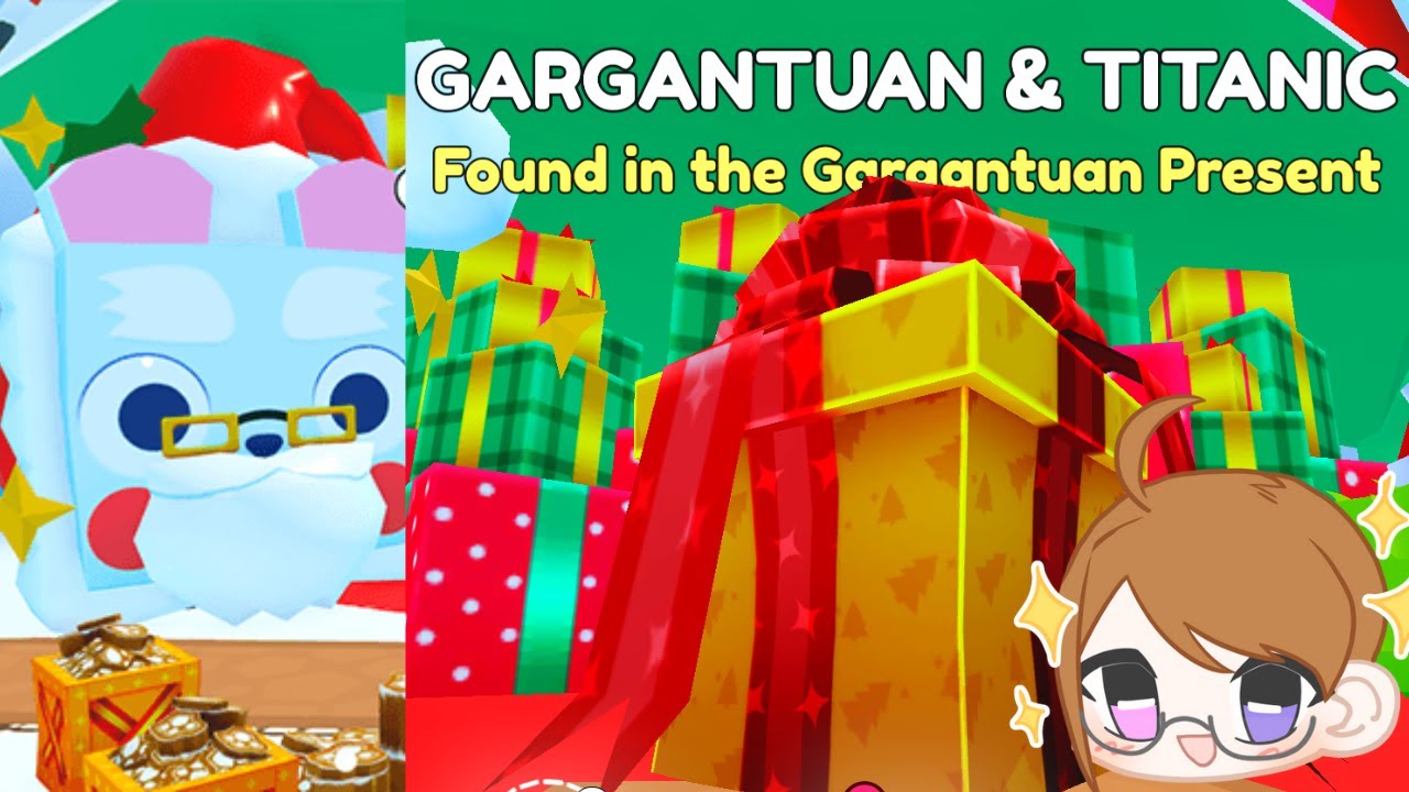 Gargantuan Update!!! Get your Presents | Pet Simulator 99 | Pet sim 99 ...