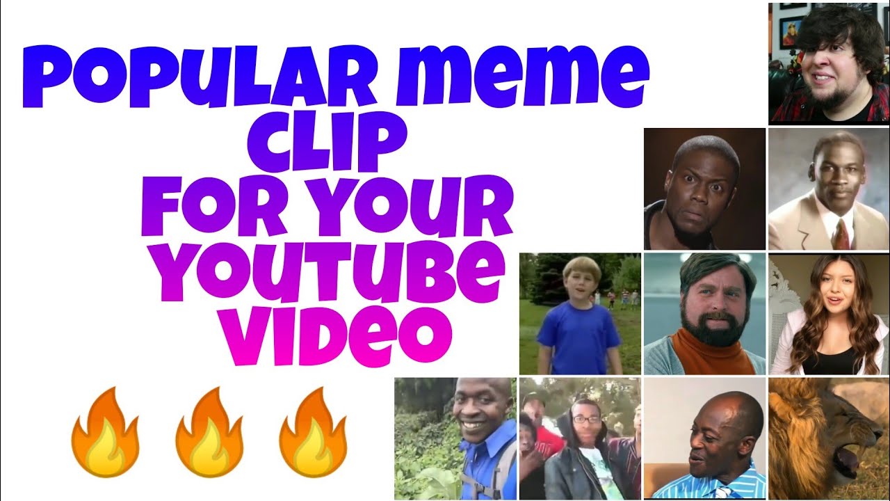 popular funny meme clip for youtube video editing |Copyright free ...