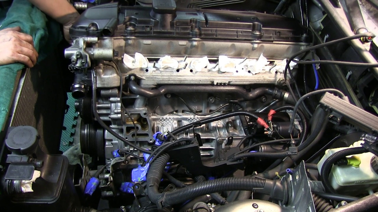 Charcoal Canister Install (Part 64) - BMW 2004 325 XI Engine Rebuild ...