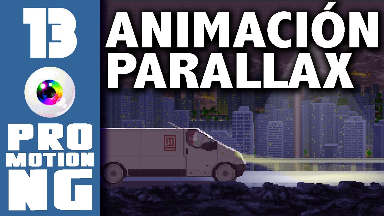 Dibuja animación PARALLAX en Pixel Art fácilmente en Pro Motion NG | 13 ...
