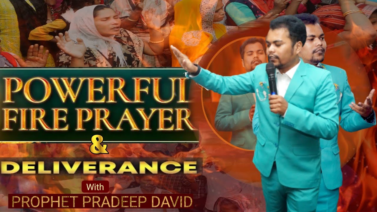POWER DEMONSTRATION |BY PROPHET PRADEEP DAVID SIR,🔥FIRE PRAYER ...