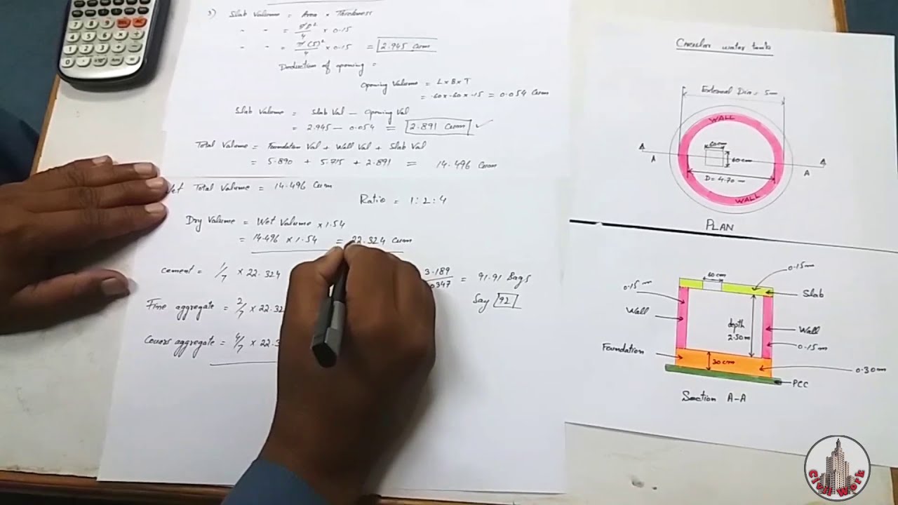 How To Calculate Circular Water Tank Materials Cement Fine Aggregate how-to-calculate-circular-water-tank-materials-cement-fine-aggregate