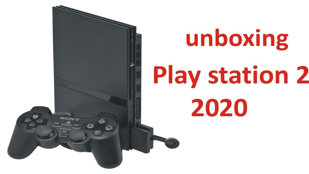 PS2 SLIM UNBOXING! Sony PlayStation 2 Console - YouTube