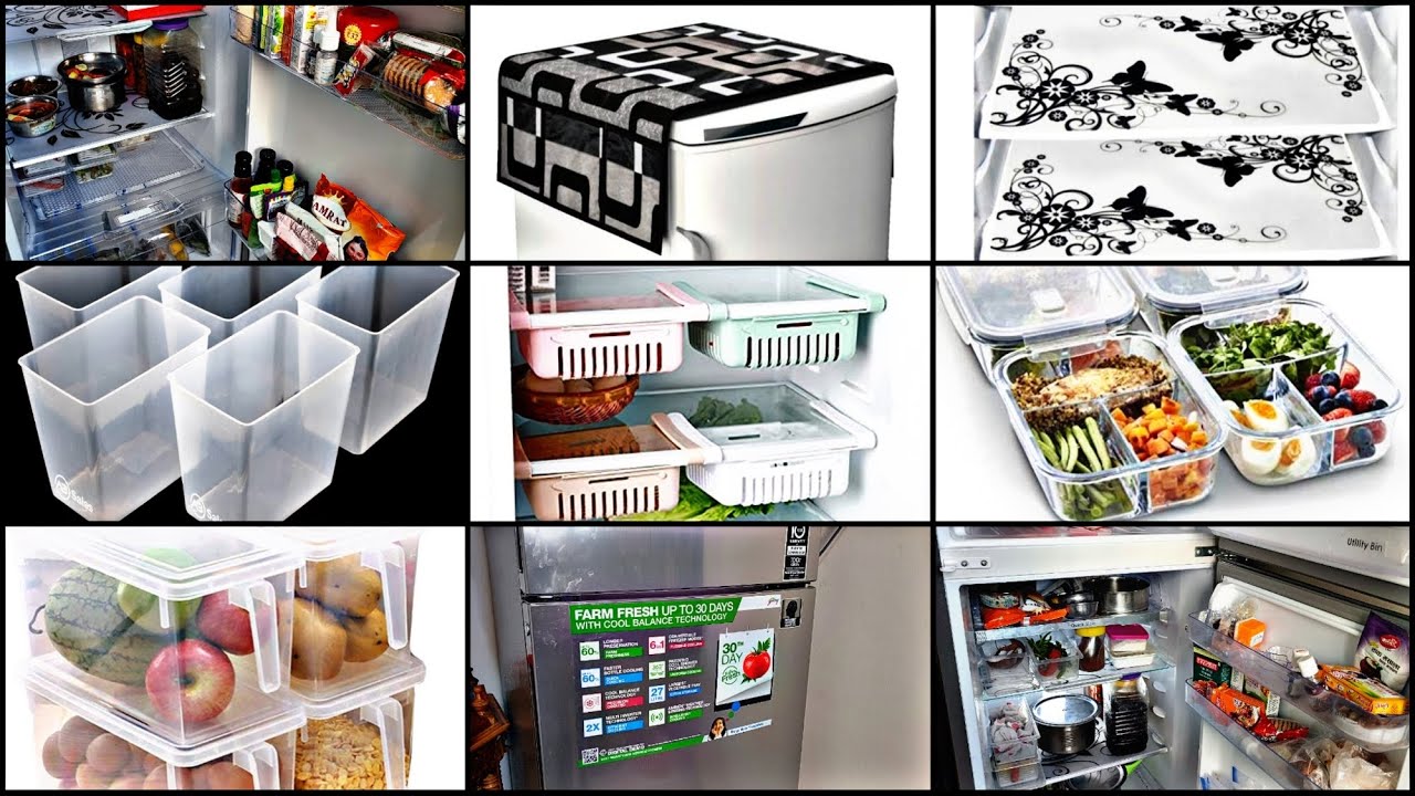Fridge Organization Tips • Storage Options for Fridge • Ideas to ...